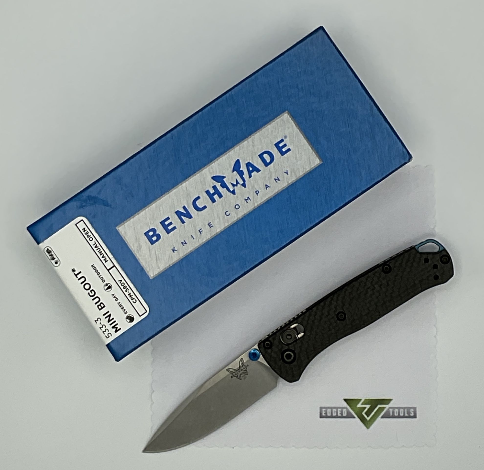 Edged Tools | Benchmade Mini Bugout - Carbon Fiber (533-3)