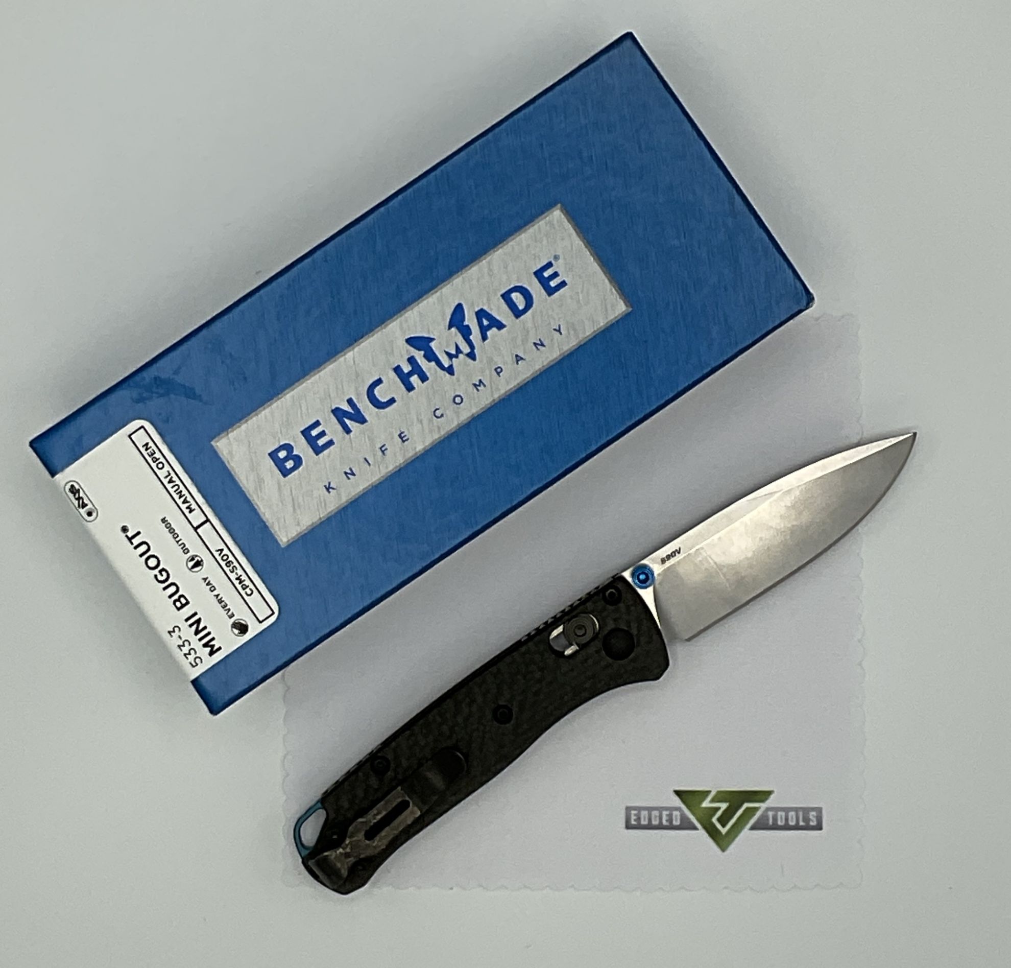 Edged Tools | Benchmade Mini Bugout - Carbon Fiber (533-3)